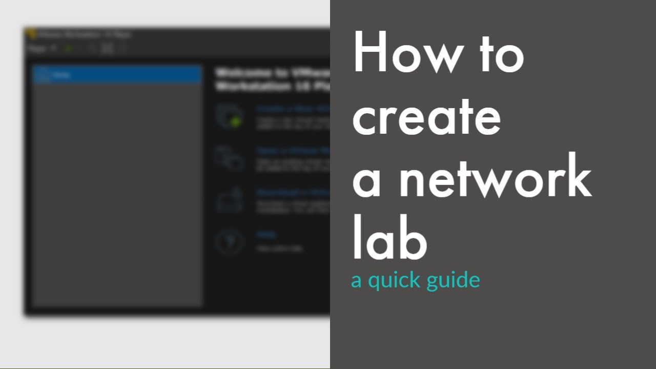 VMware Workstation Player Network Configuration - Make Virtual Machine ...