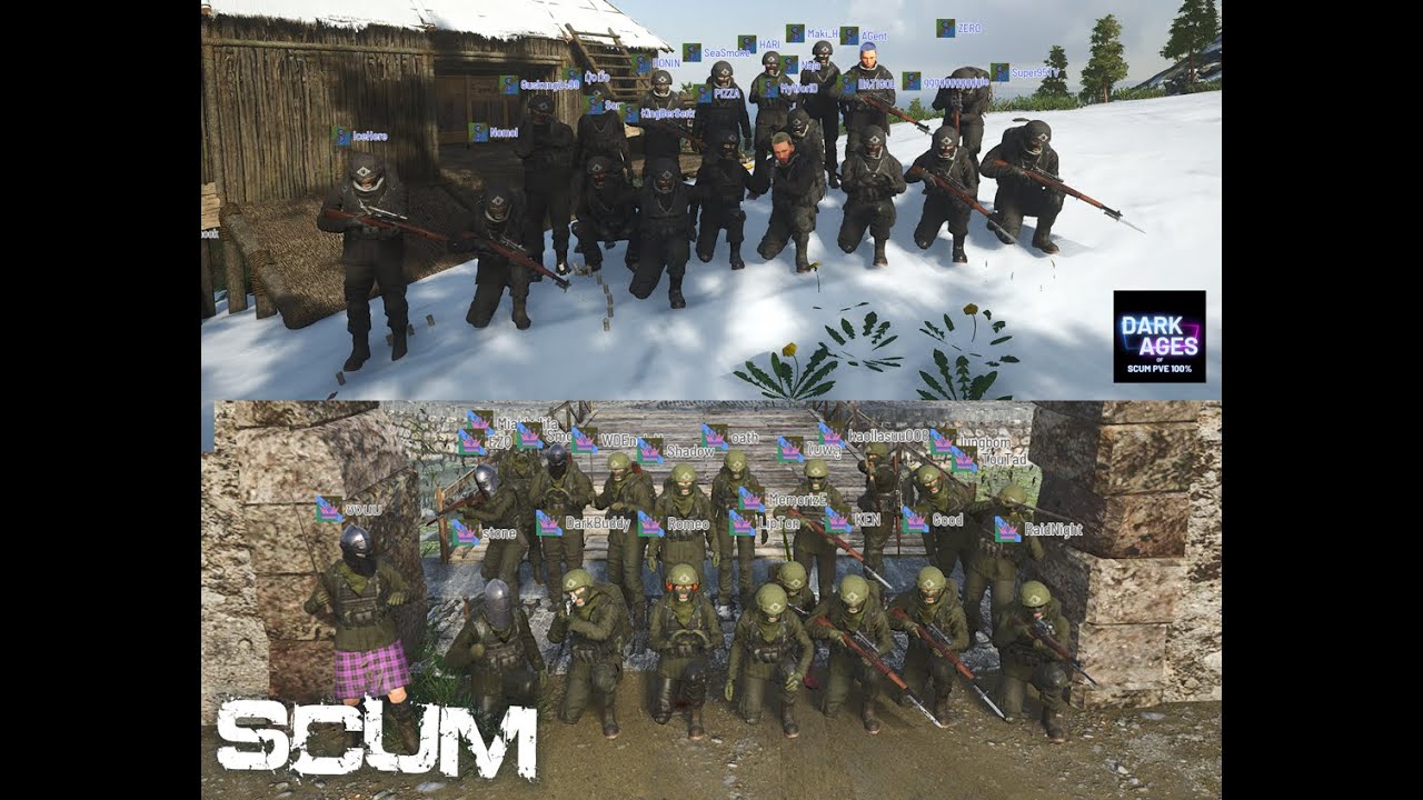 SCUM 0.91 Highlight Event M1 Dark Ages of Scum PVE 100% SS5 - YouTube