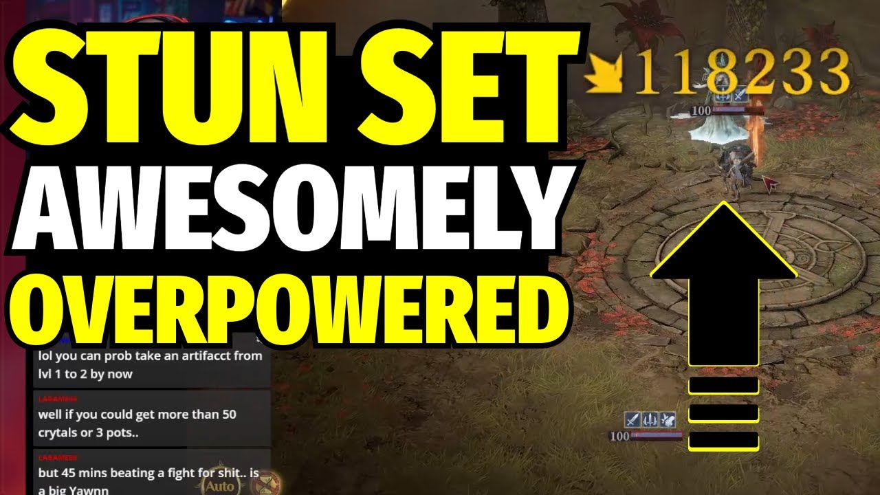 Stun set is so BROKEN! Fey Meander w/ Rares from 90 to 100 Dragonheir ...