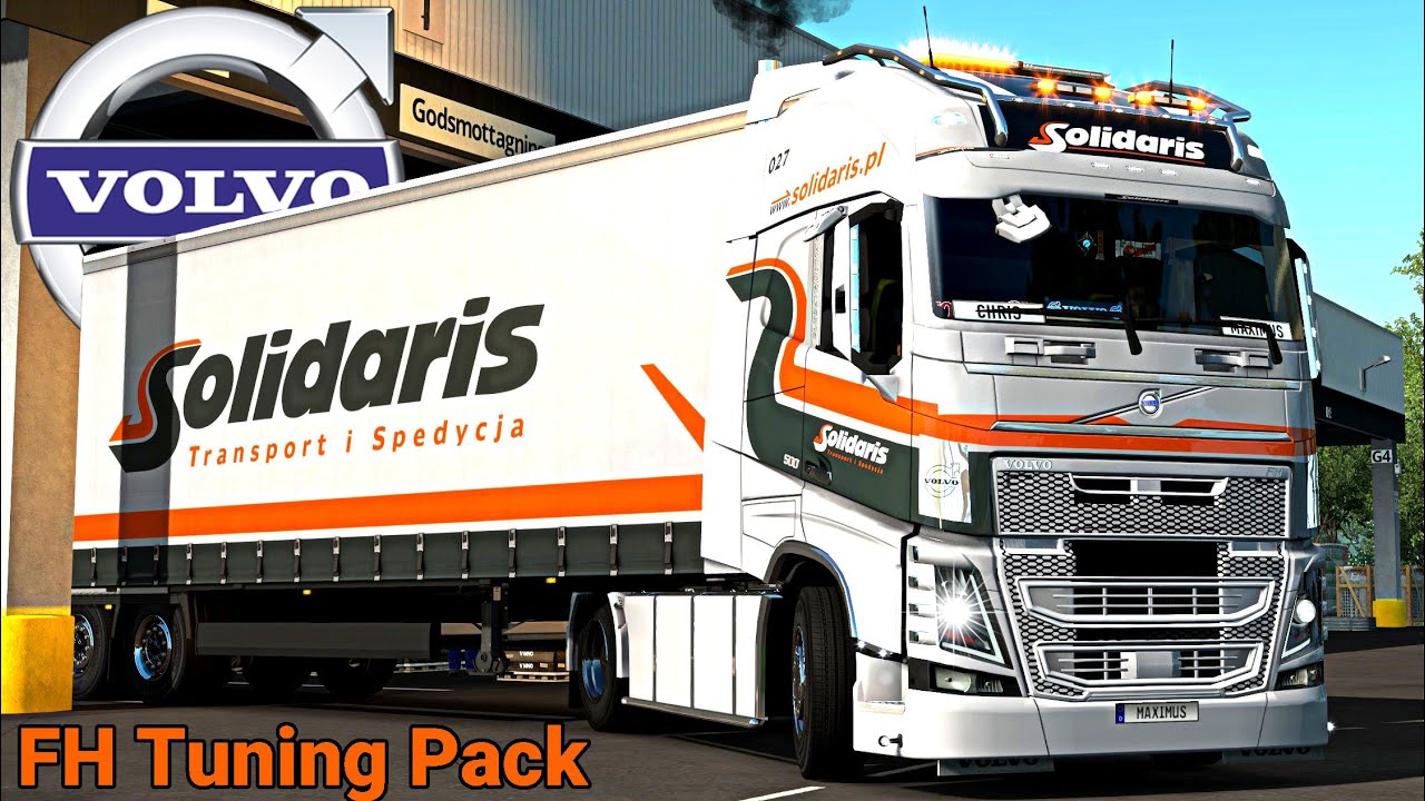 ETS2 VOLVO FH16 2012 - FH Tuning Pack LIVE [#1466] EURO TRUCK SIMULATOR ...