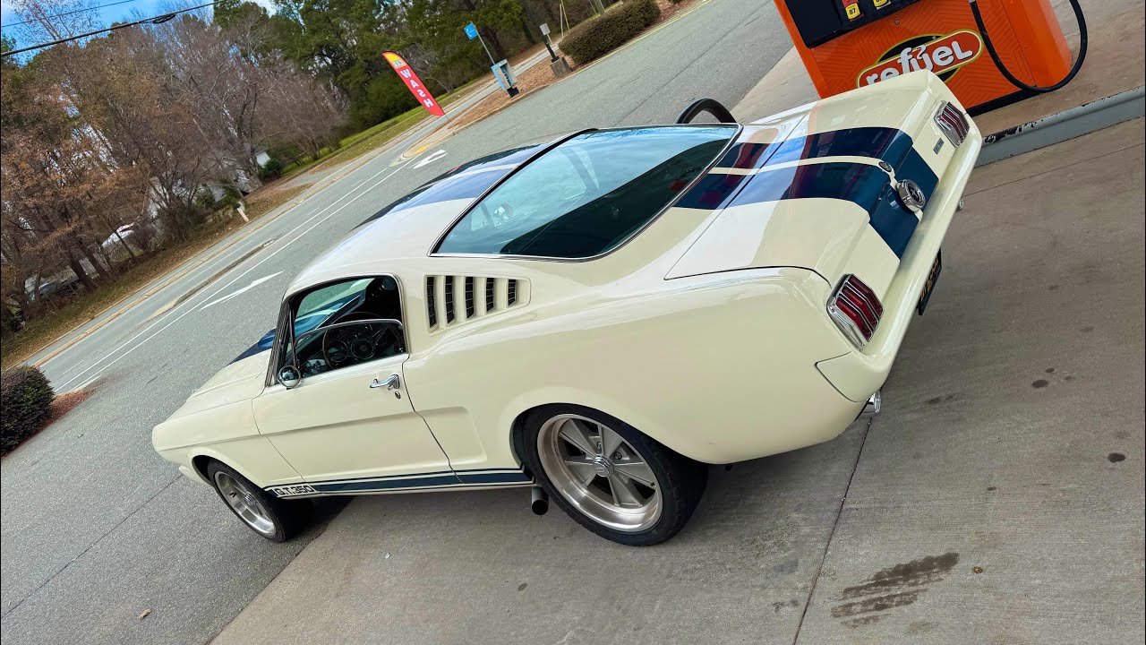 First Drive - 65 Mustang Fastback - YouTube