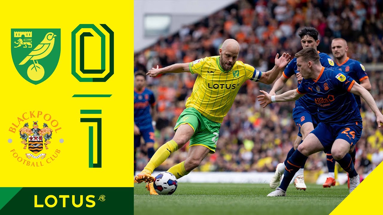HIGHLIGHTS | Norwich City 0-1 Blackpool - YouTube