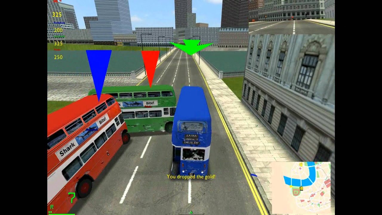Midtown Madness 2 - Double-Decker Bus CnR - YouTube