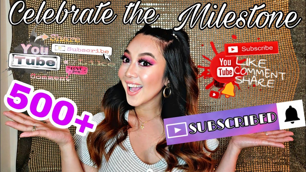 500+ SUBSCRIBERS Milestone 🎉 - YouTube