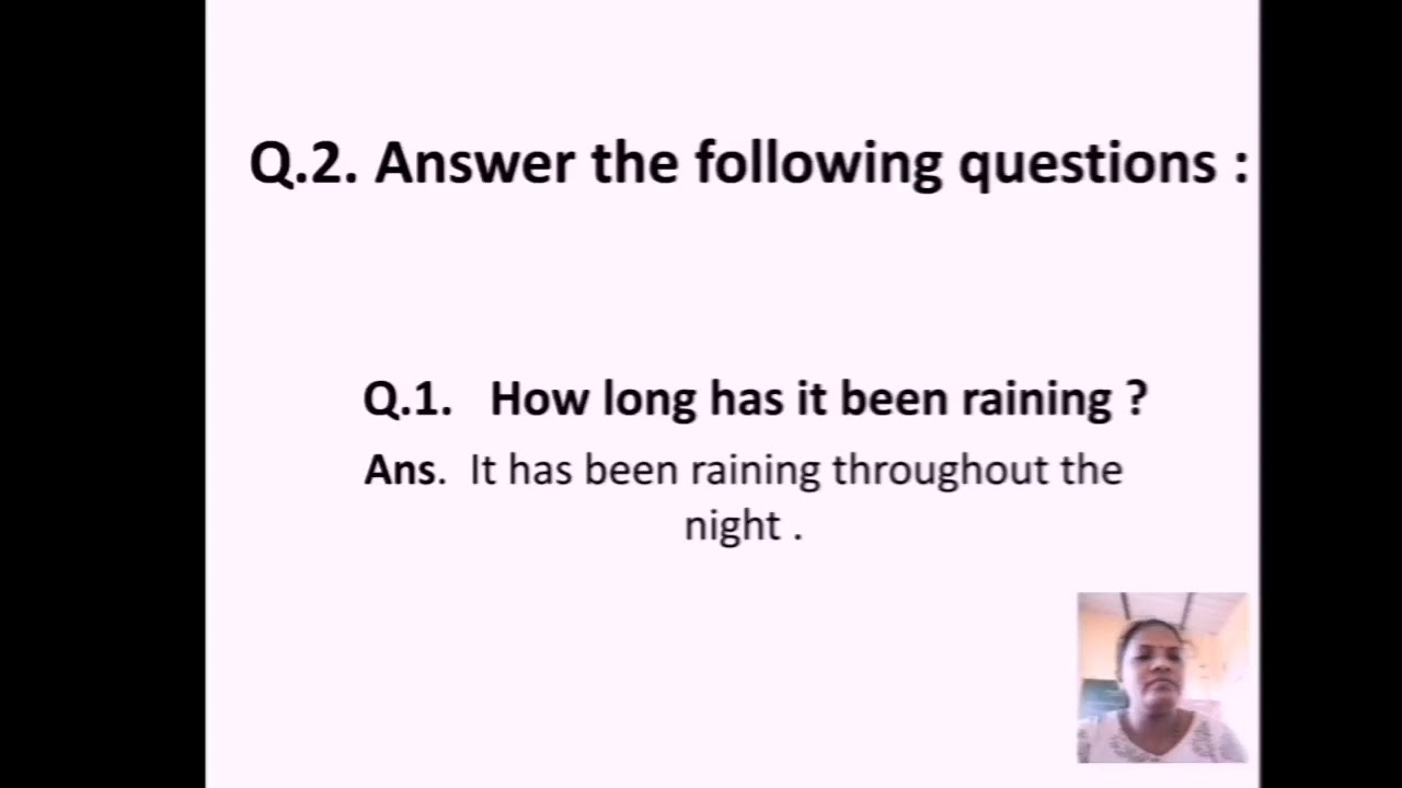 Std. IV English Poem 1 Session 2 - YouTube