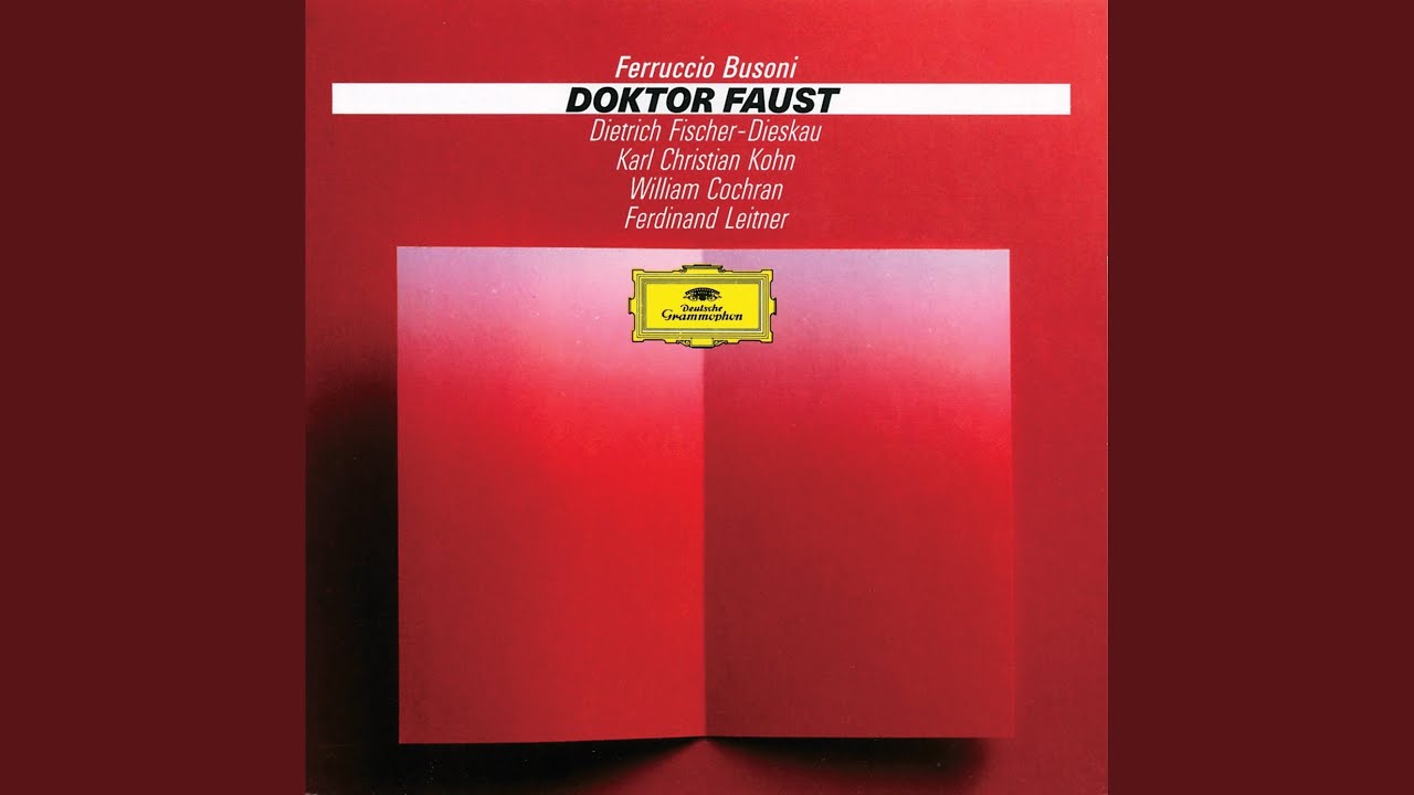 Busoni: Doktor Faust / Prologue 1: Euerer Magnifizenz Verzeihung - YouTube