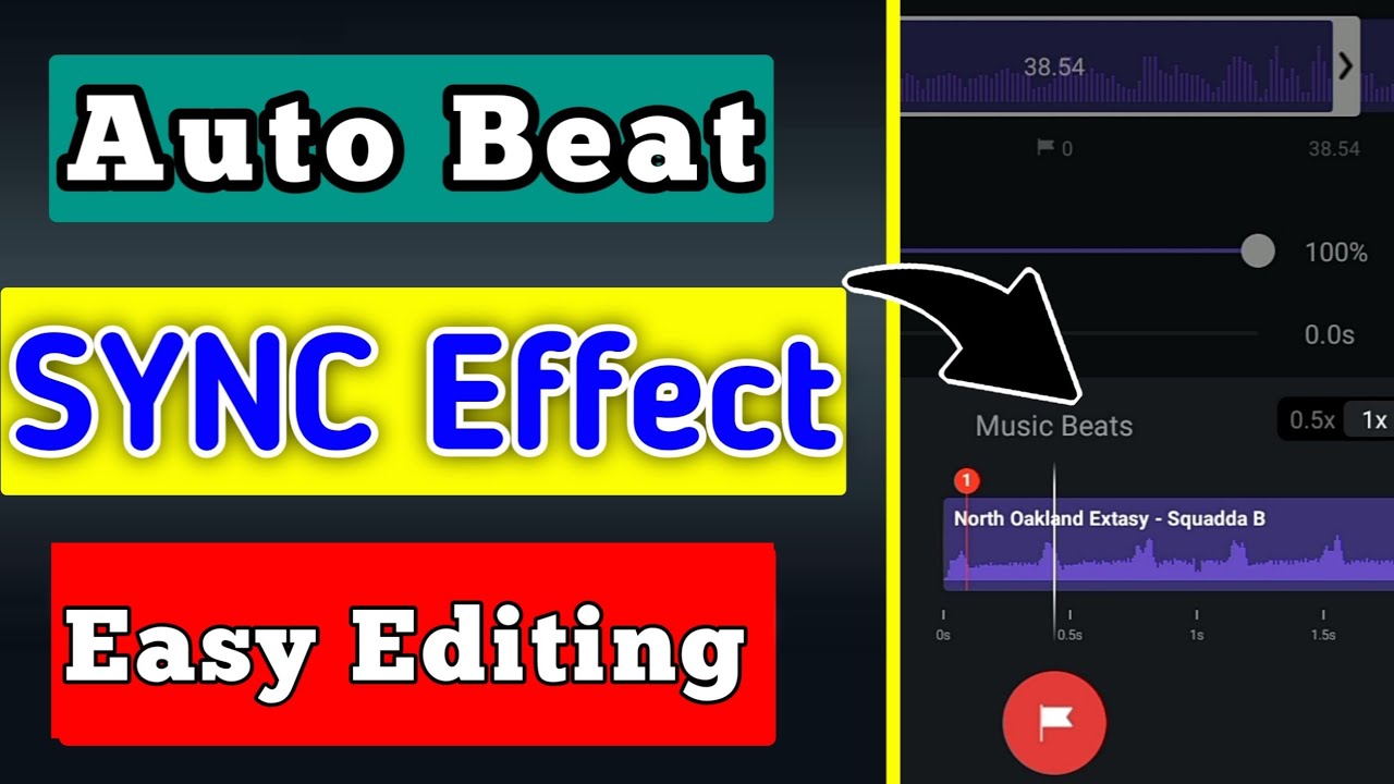 Auto Beat SYNC Effect in VN App || How To Edit Beat Sync in VN Editing ...