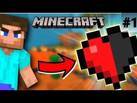 Half heart challenge in Minecraft part -1 - YouTube