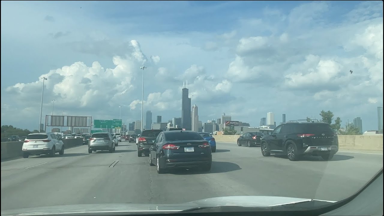 My First Driving Video in Chicago | Spectacular Skyline Views on the ...