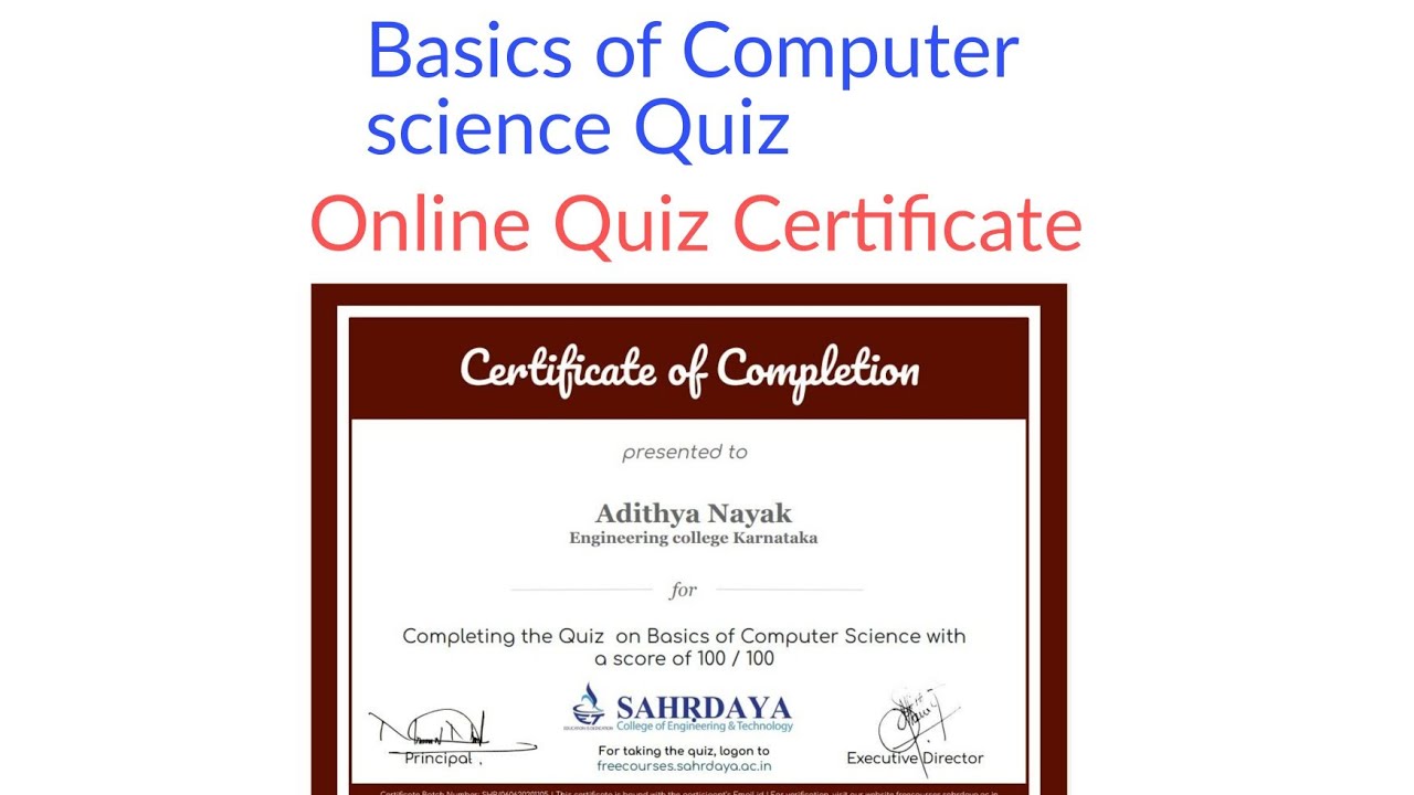 BASICS OF COMPUTER SCIENCE QUIZ 2020 ONLINE QUIZ CERTIFICATE basics-of-computer-science-quiz-2020-online-quiz-certificate