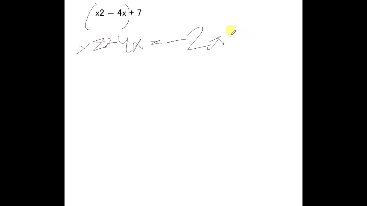 solving polynomial equations by simplifying variables - YouTube