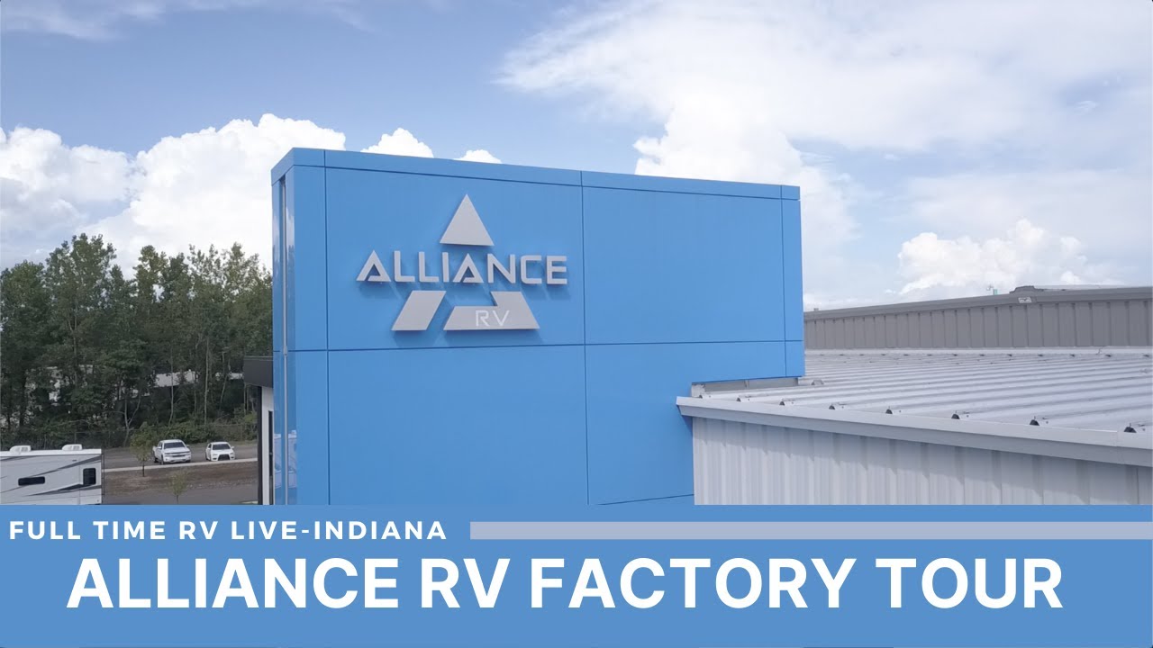 ALLIANCE RV FACTORY TOUR - YouTube