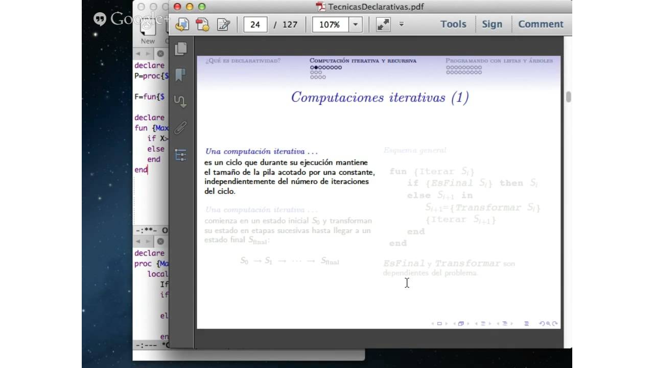 Técnicas de Programación Declarativa - Parte I - YouTube