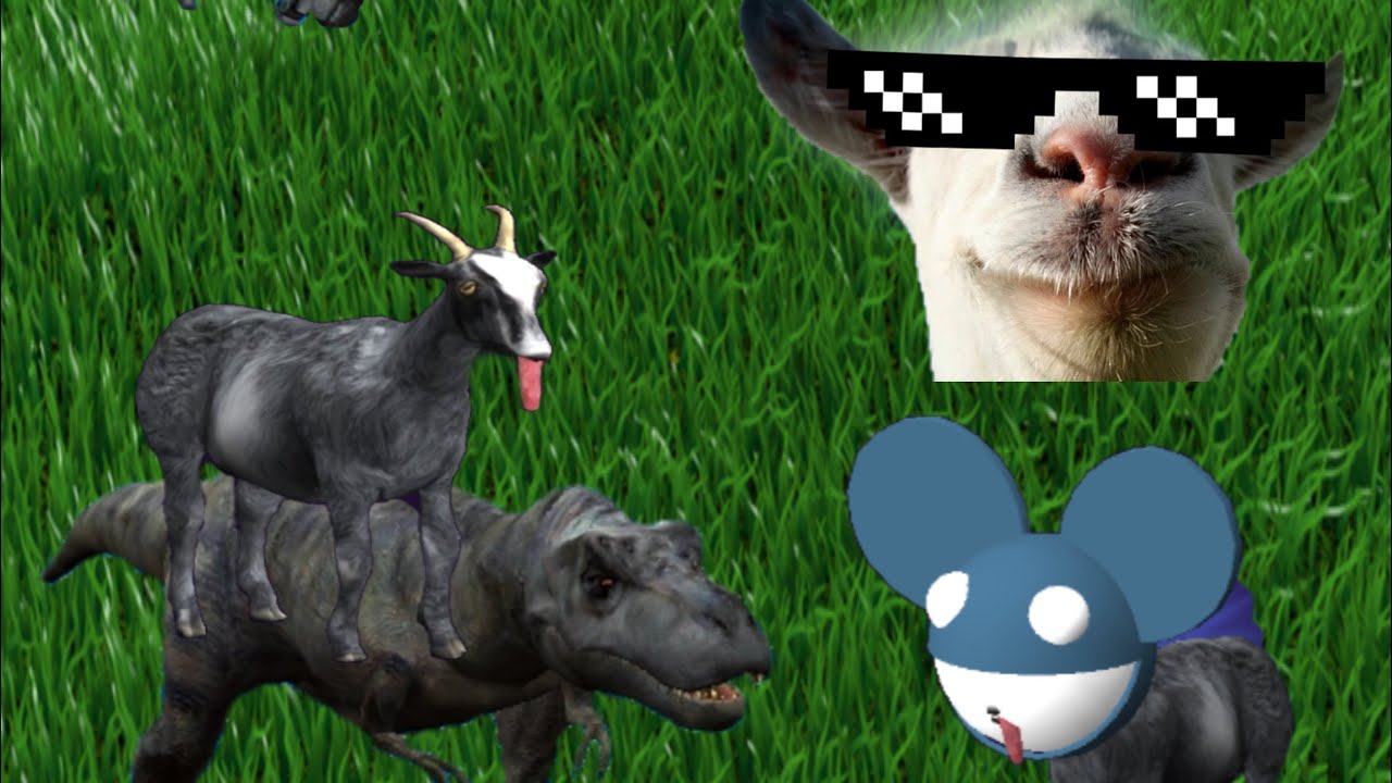 Goat simulator pt2 how to get robot goat and trophies - YouTube