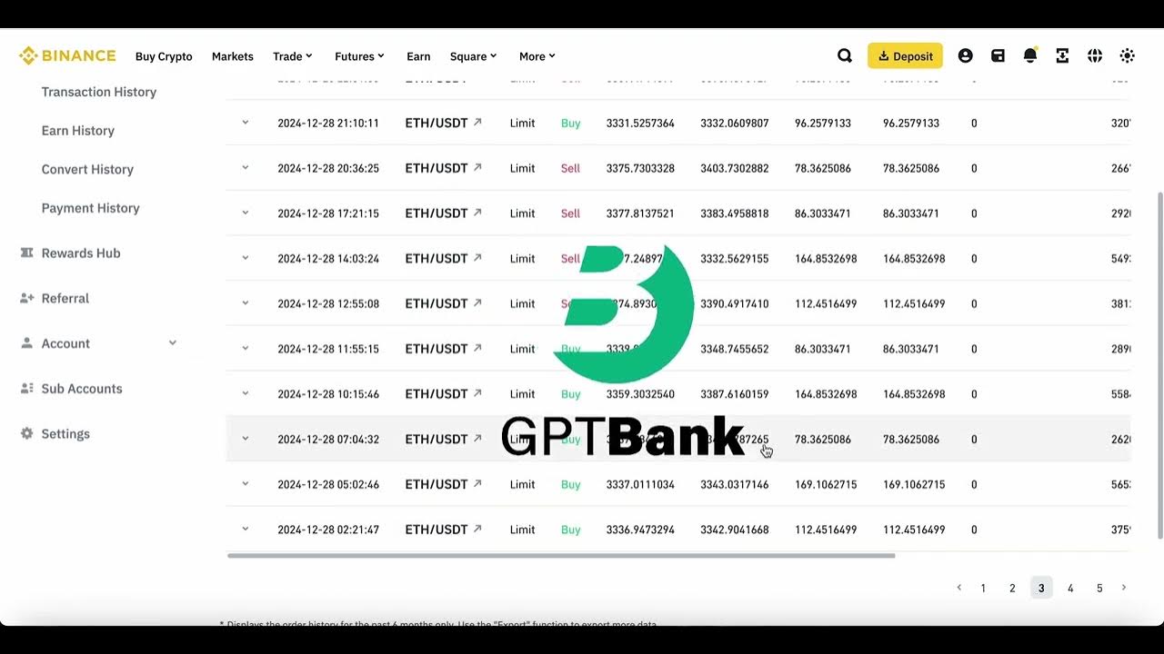 [December 31] G7 System ETH Trading Profits on Binance - YouTube