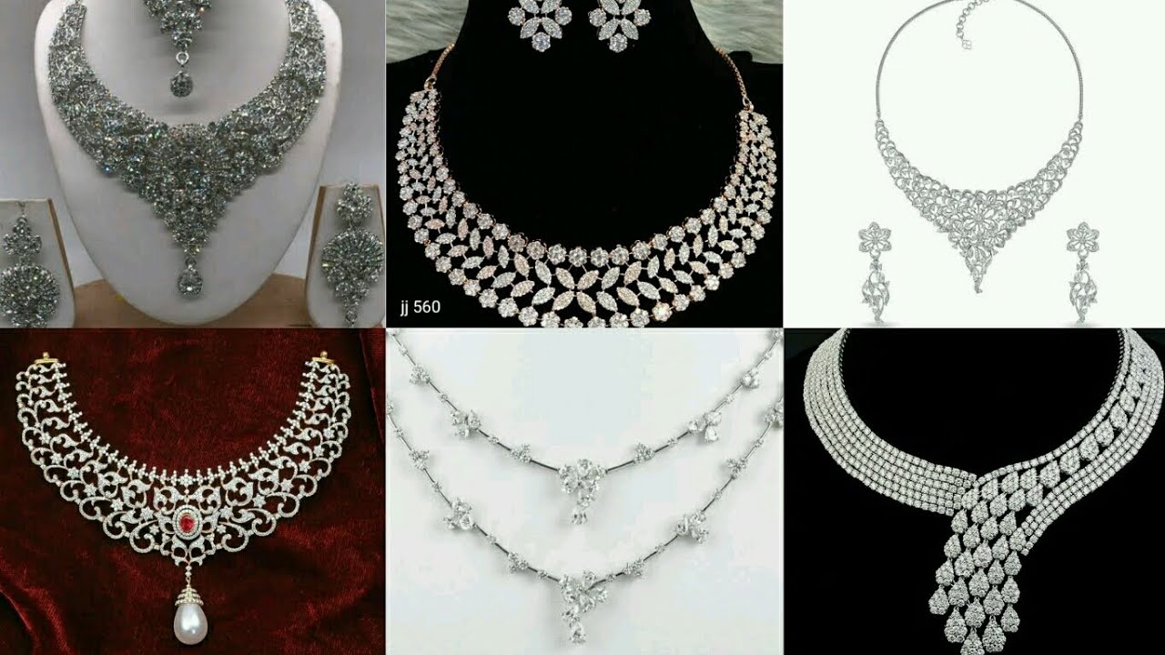 Diamond set designs- latest diamond set designs #jewellery #diamond ...