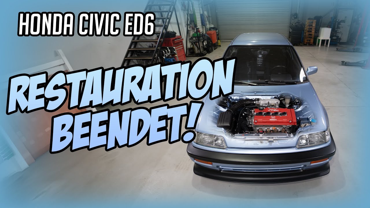 Der Honda Civic ED6 ist endlich fertig restauriert! | KKS-Performance ...
