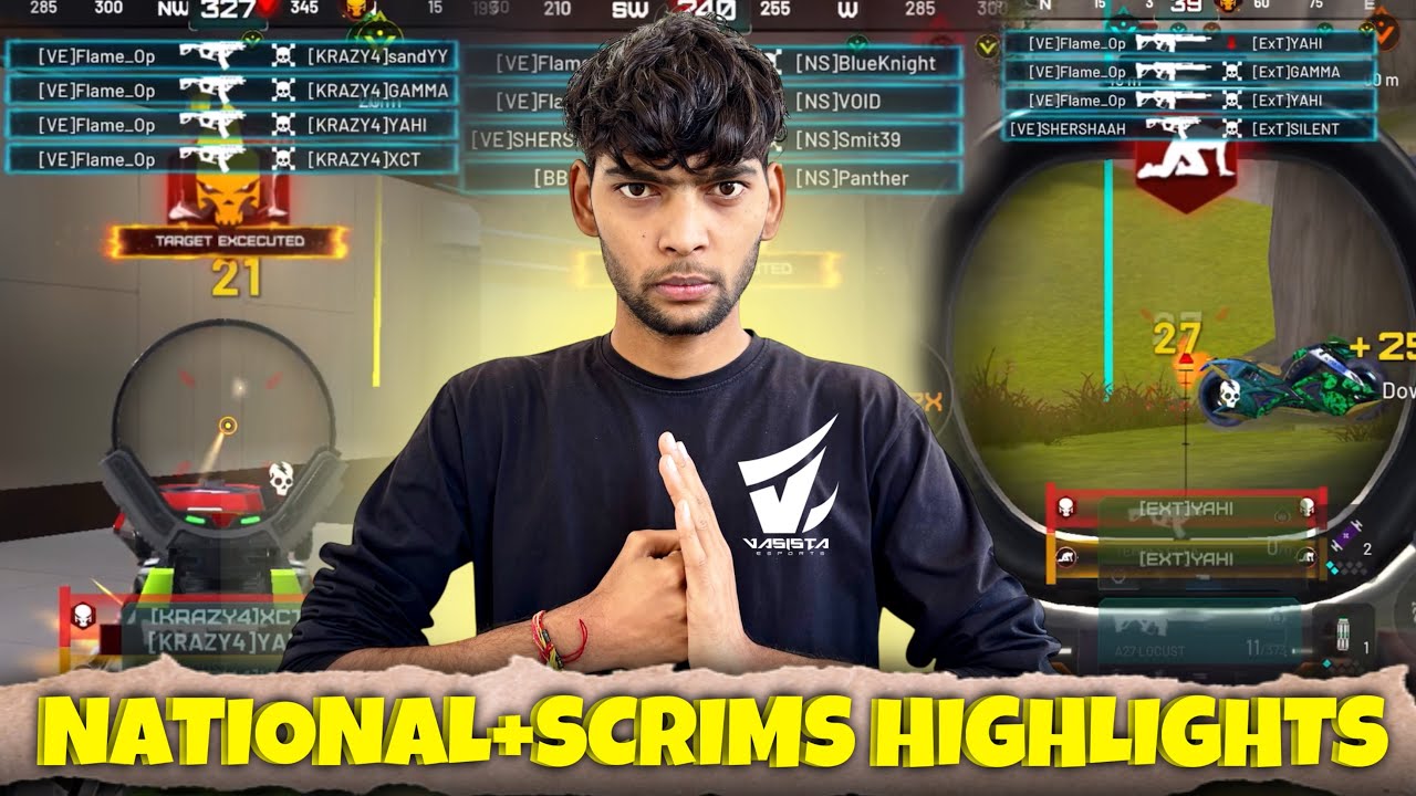 IIT National + Scrims Highlights || Flame op - YouTube
