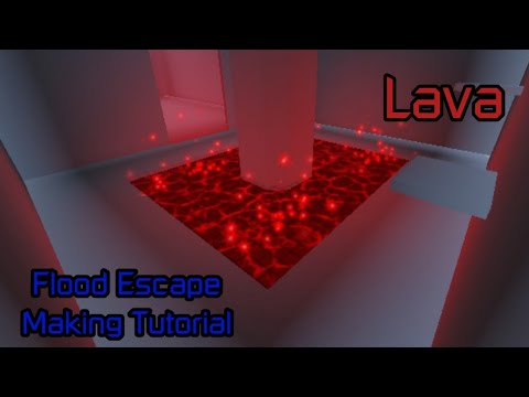 Obby Creator - Flood Escape Making Tutorial Part 2[Lava] - YouTube