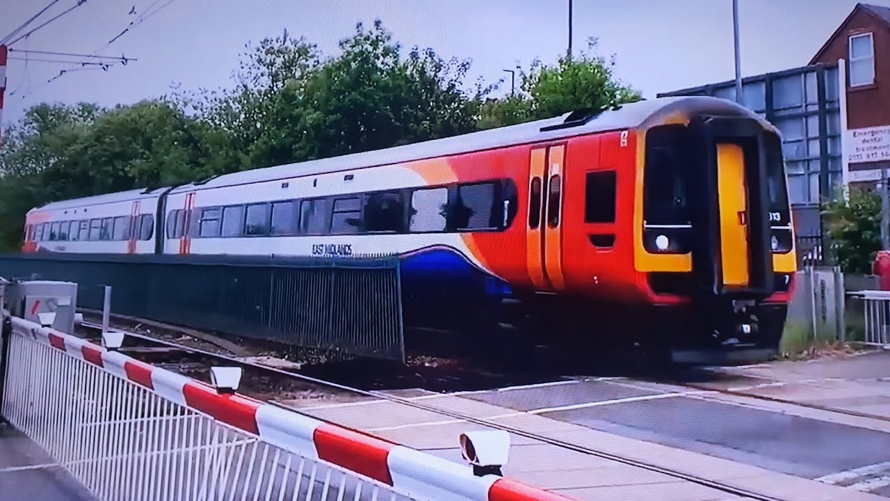 Bulwell forest level crossing (Just Joking) - YouTube