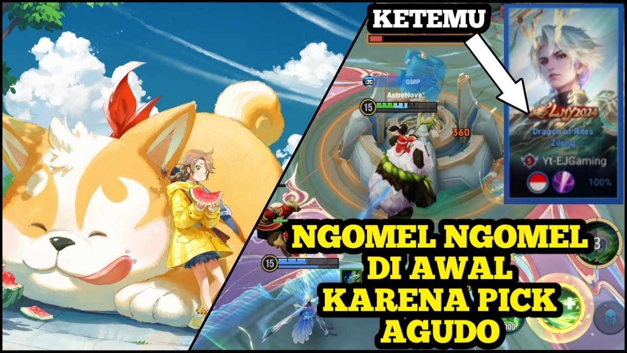 Agudo Hero Underated Malah Ketemu EjGaming - Honor Of Kings - YouTube