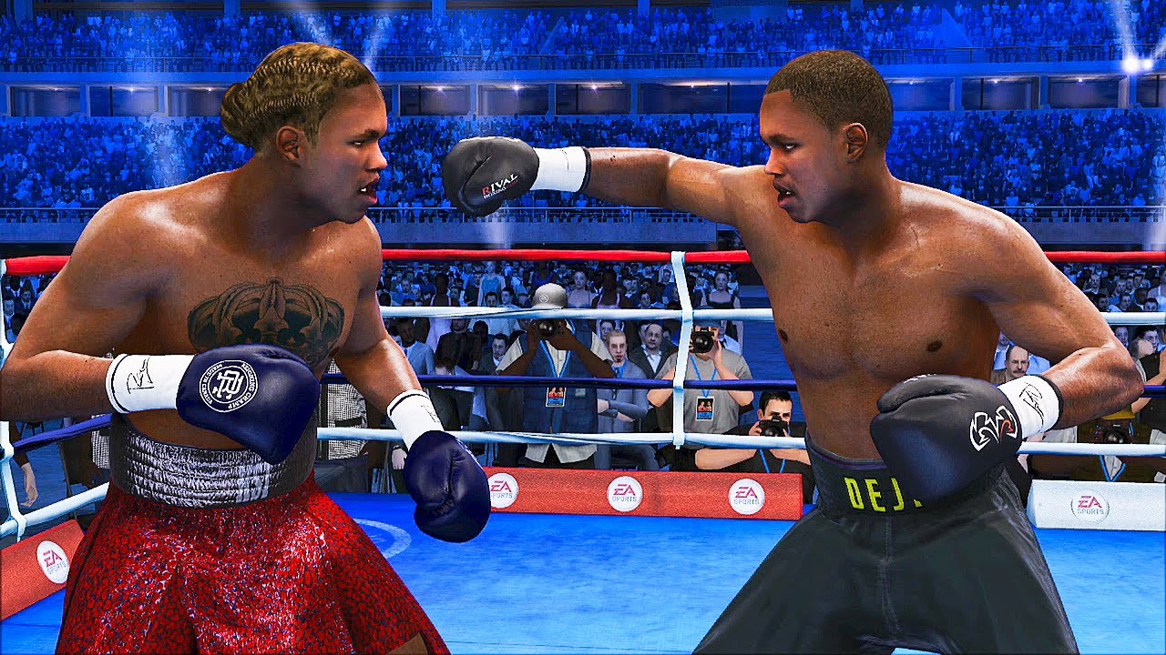 KSI vs Deji Full Fight - Fight Night Champion Simulation - YouTube