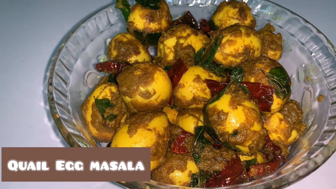 Quail Egg Masala | Tasty & Simple - YouTube