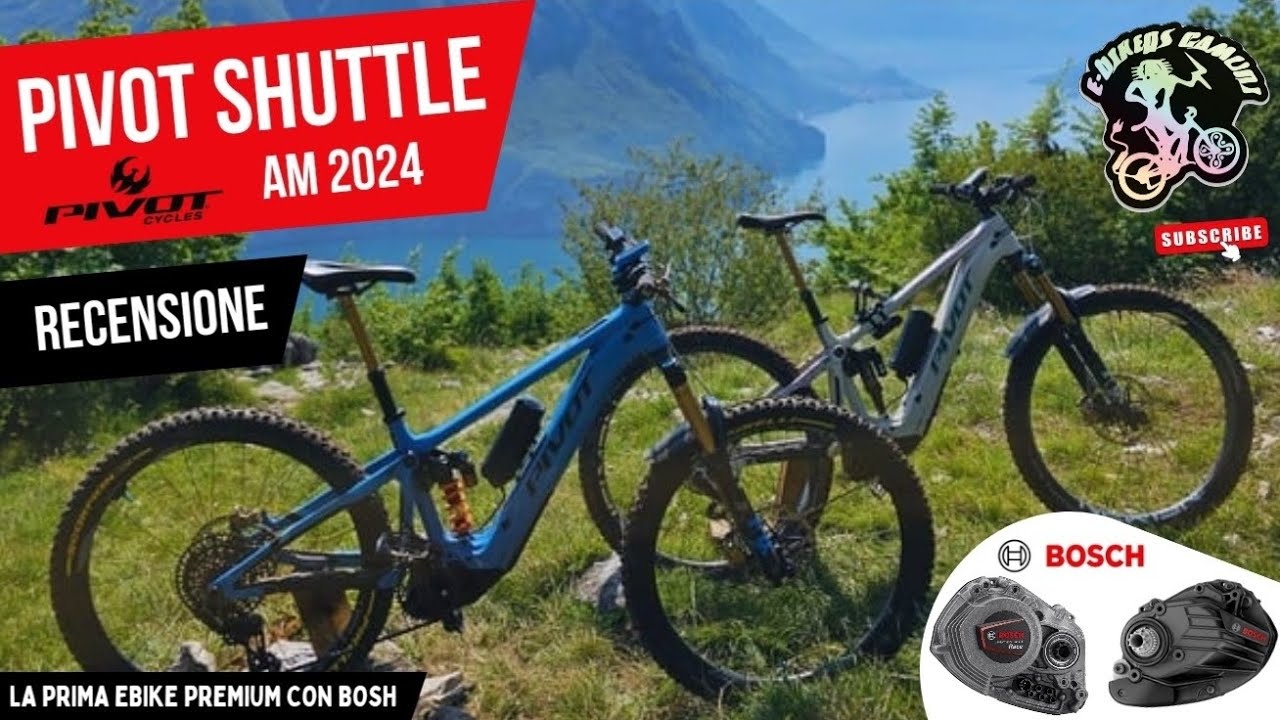 RECENSIONE : PIVOT SHUTTLE AM 2024 (la prima premium ebike con Bosh)🚴‍♂ ...