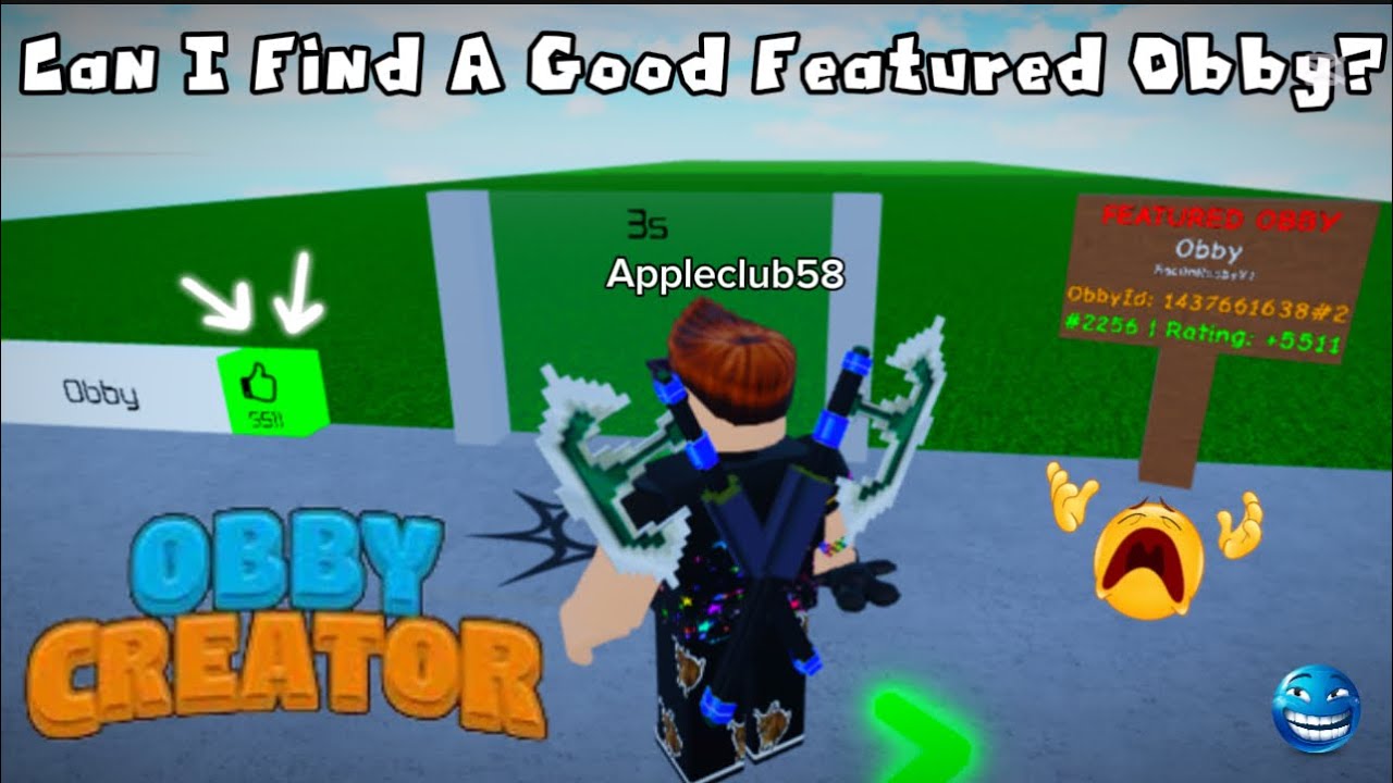 Can I Find A Good Featured Obby In Obby Creator? - YouTube