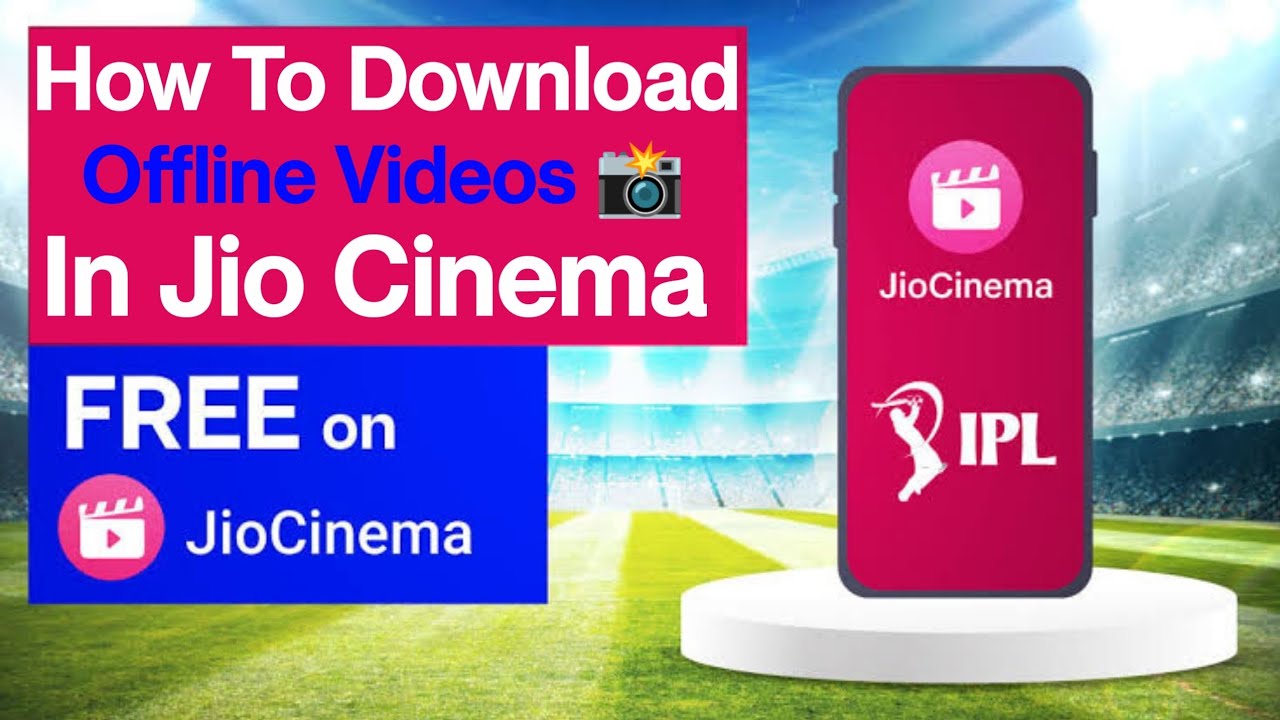 Jio Cinema :How to download a video in jio cinema? Download Cricket For ...
