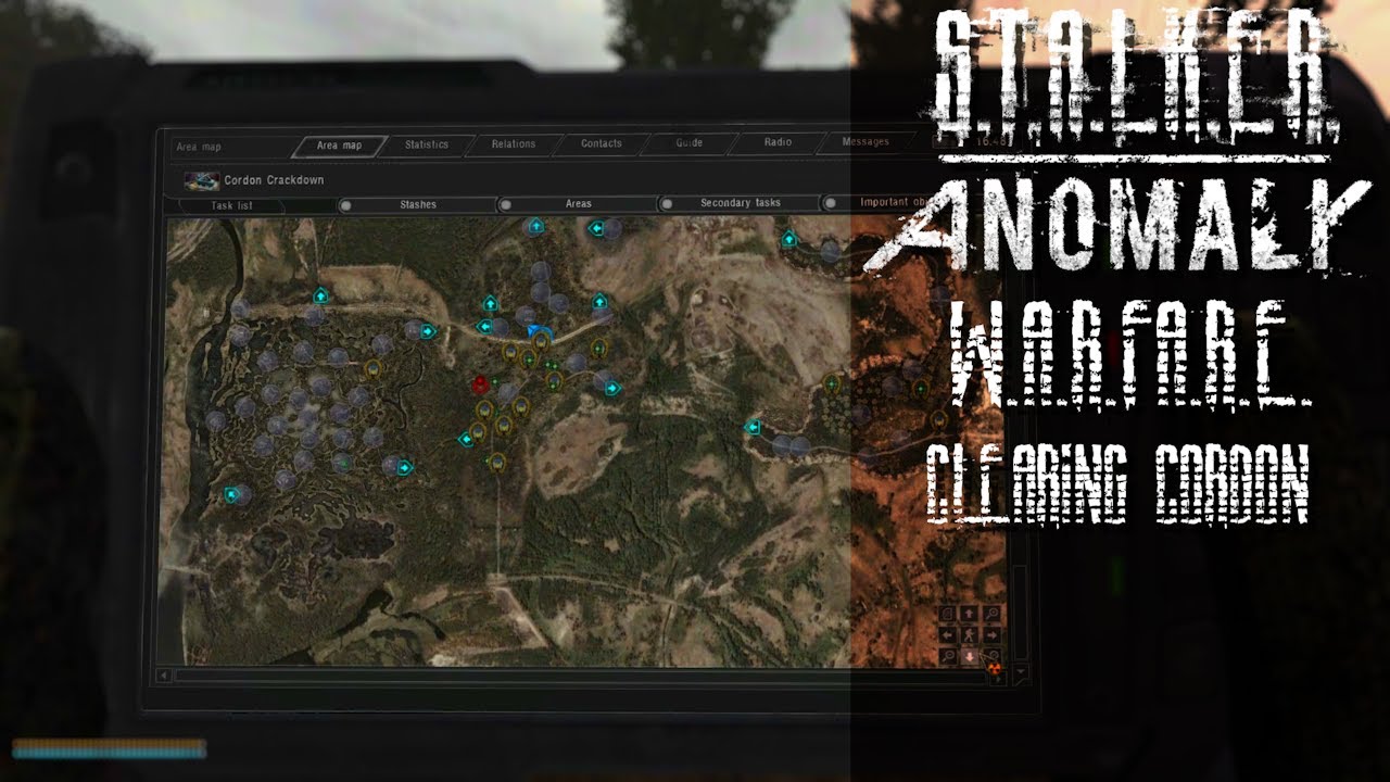 S.T.A.L.K.E.R Anomaly Warfare mode | Series 2 Clearing Cordon - YouTube