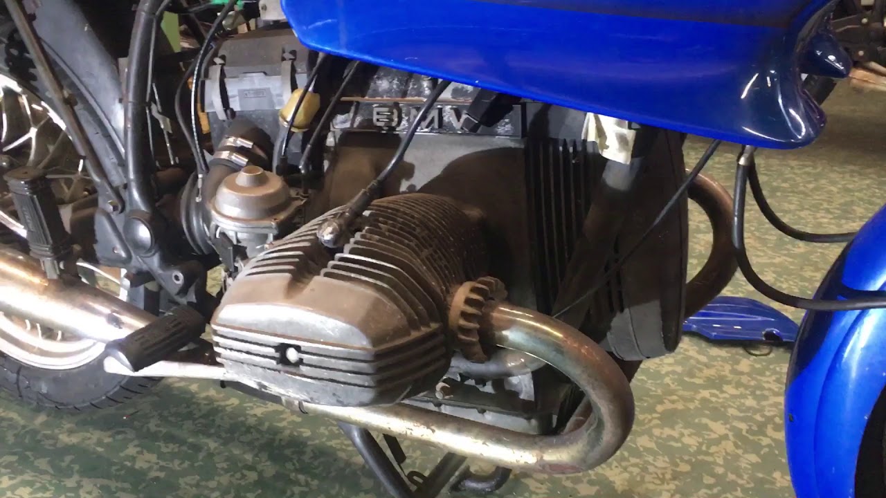 BMW R80 TIC démontage étape 3 - YouTube