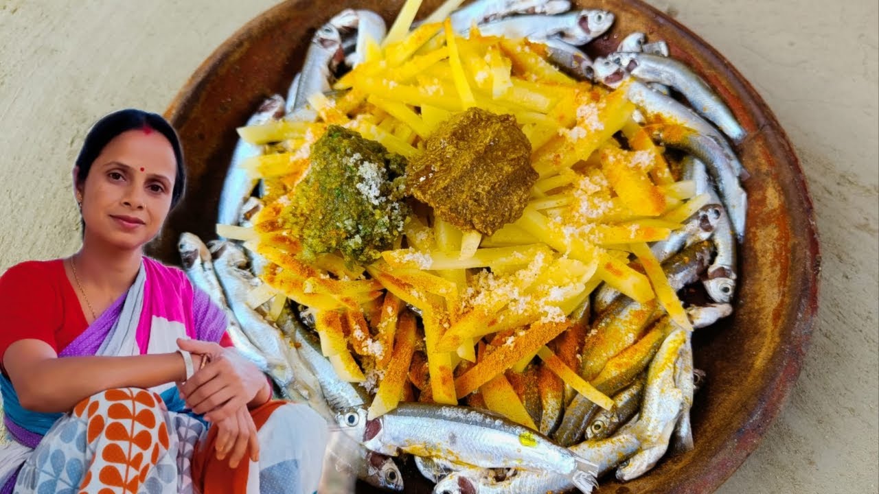 বোরেলি মাছের হাতে মাখানি রেসিপি|boroli macher recipe|village cooking ...