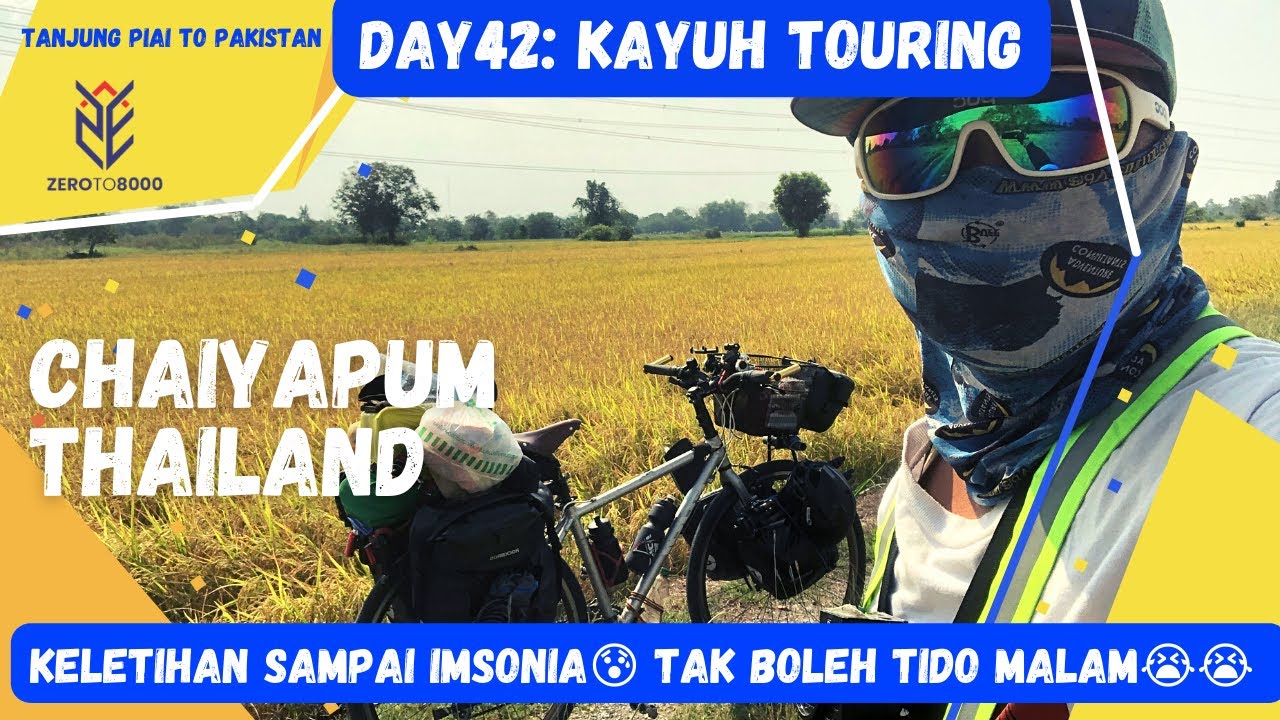 Day42: Ladang Ajinomoto kat Thailand (S2: Cycling Touring Thailand) - YouTube
