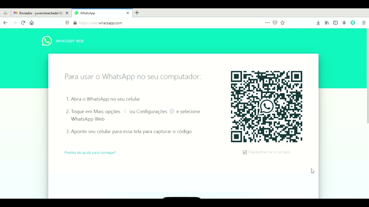 Como abrir whatsapp web. - YouTube