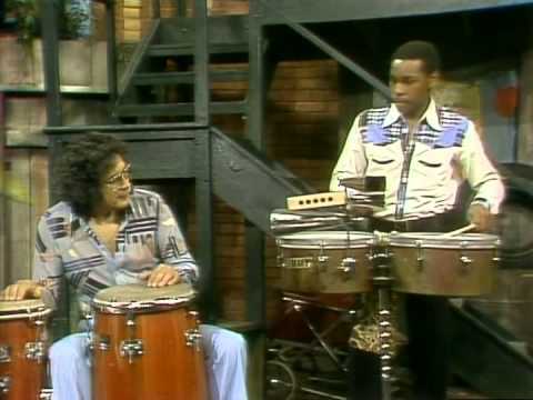 Classic Sesame Street - Ray Barretto Demonstrates Drum Sounds - YouTube