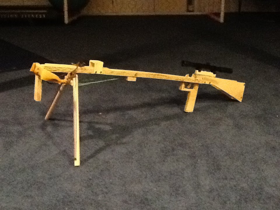 Homemade Sniper Crossbow! - YouTube