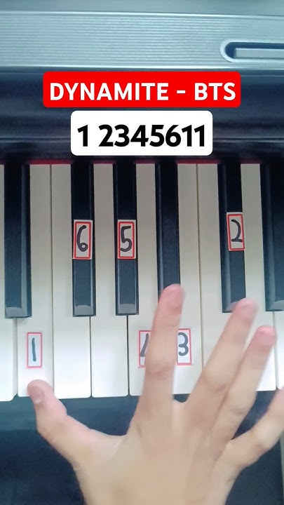 Learn To Play The Piano With Numbers - YouTube