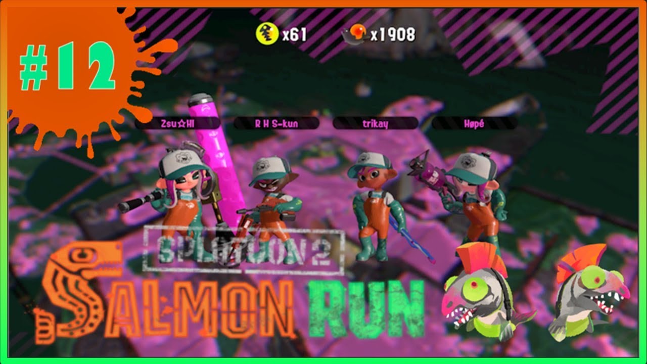 Splatoon 2 | Salmon Run #12 - YouTube