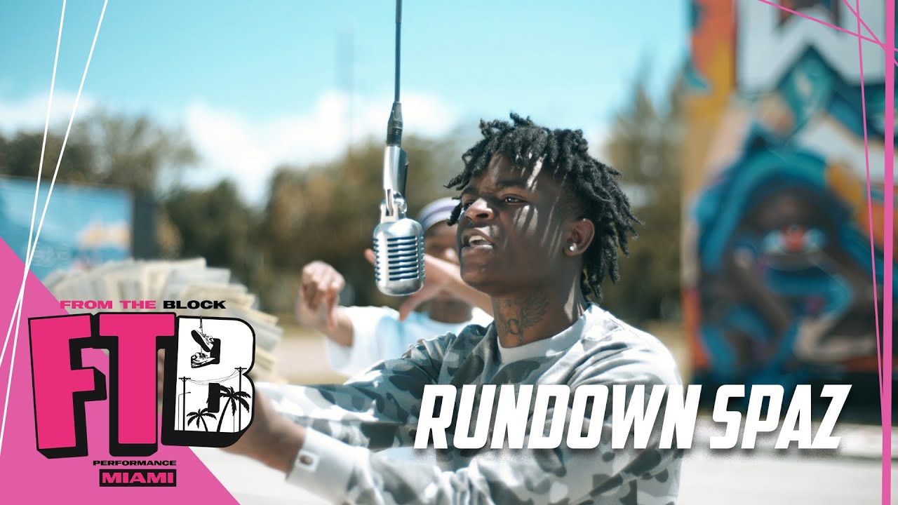 Rundown Spaz - Get Active | From The Block Performance 🎙(Miami) - YouTube
