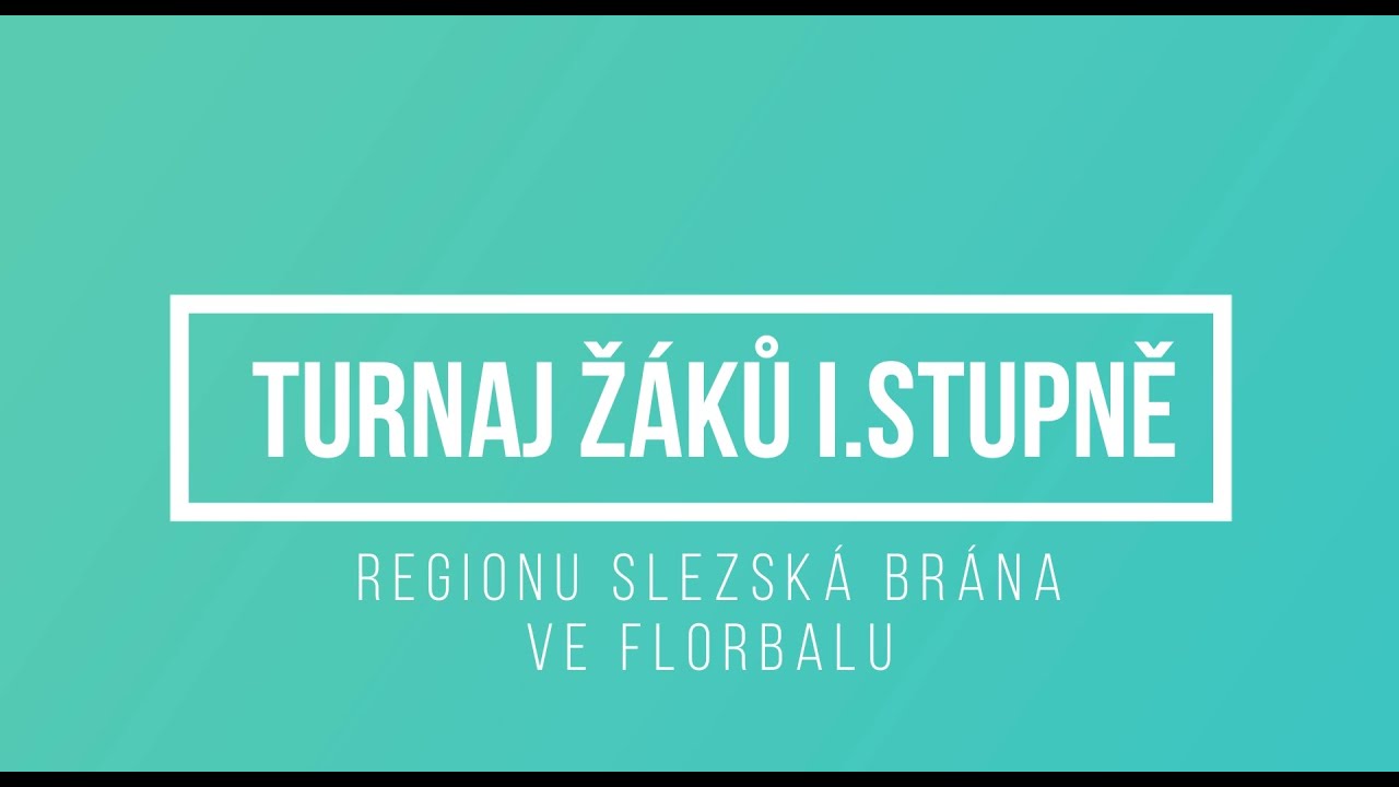 Florbalový turnaj žáků I.stupně - ZŠ Paskov - 2.3.2023 - Region Slezská ...