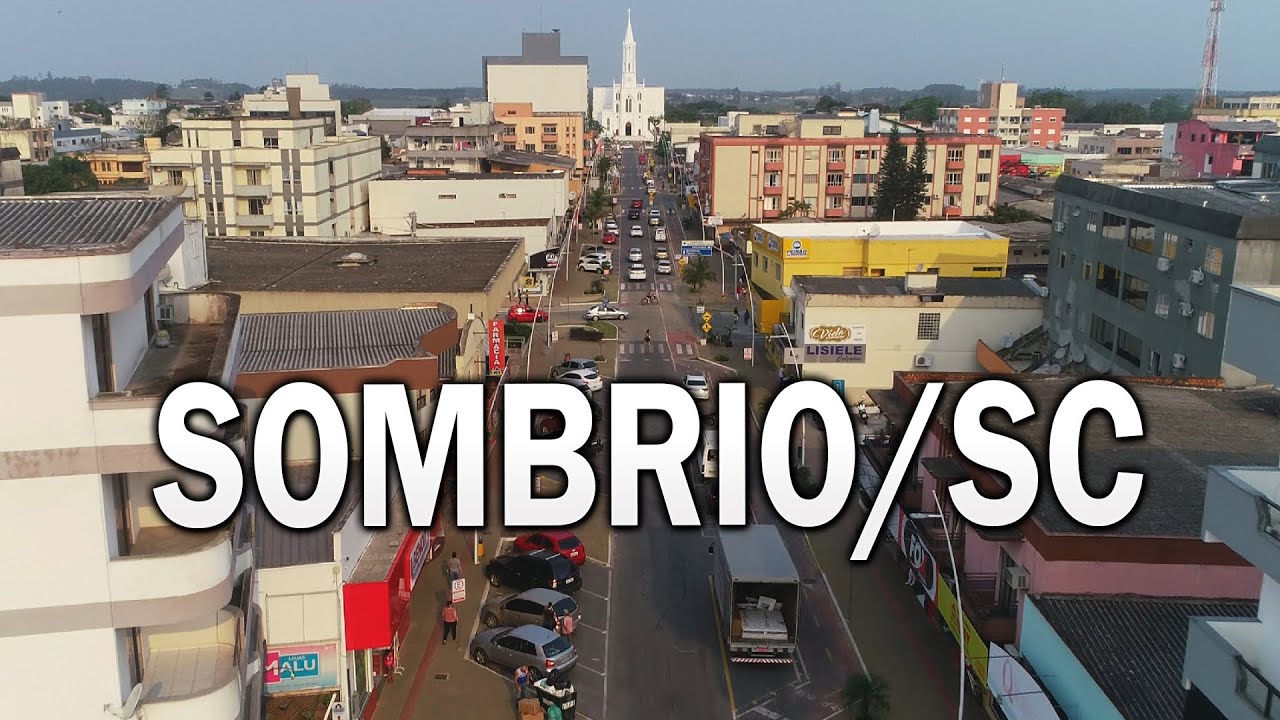 SOMBRIO/SC Vista de cima - Drone Phantom 4 PRO - YouTube