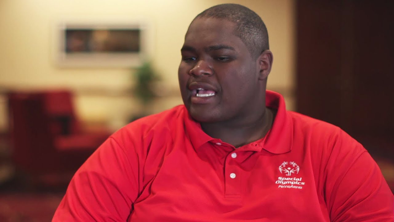 WWE honors JJ Jones: Special Olympics Celebrating Champions - YouTube