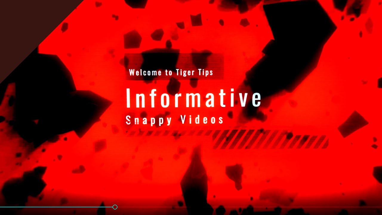 Tiger Tips Trailer - YouTube