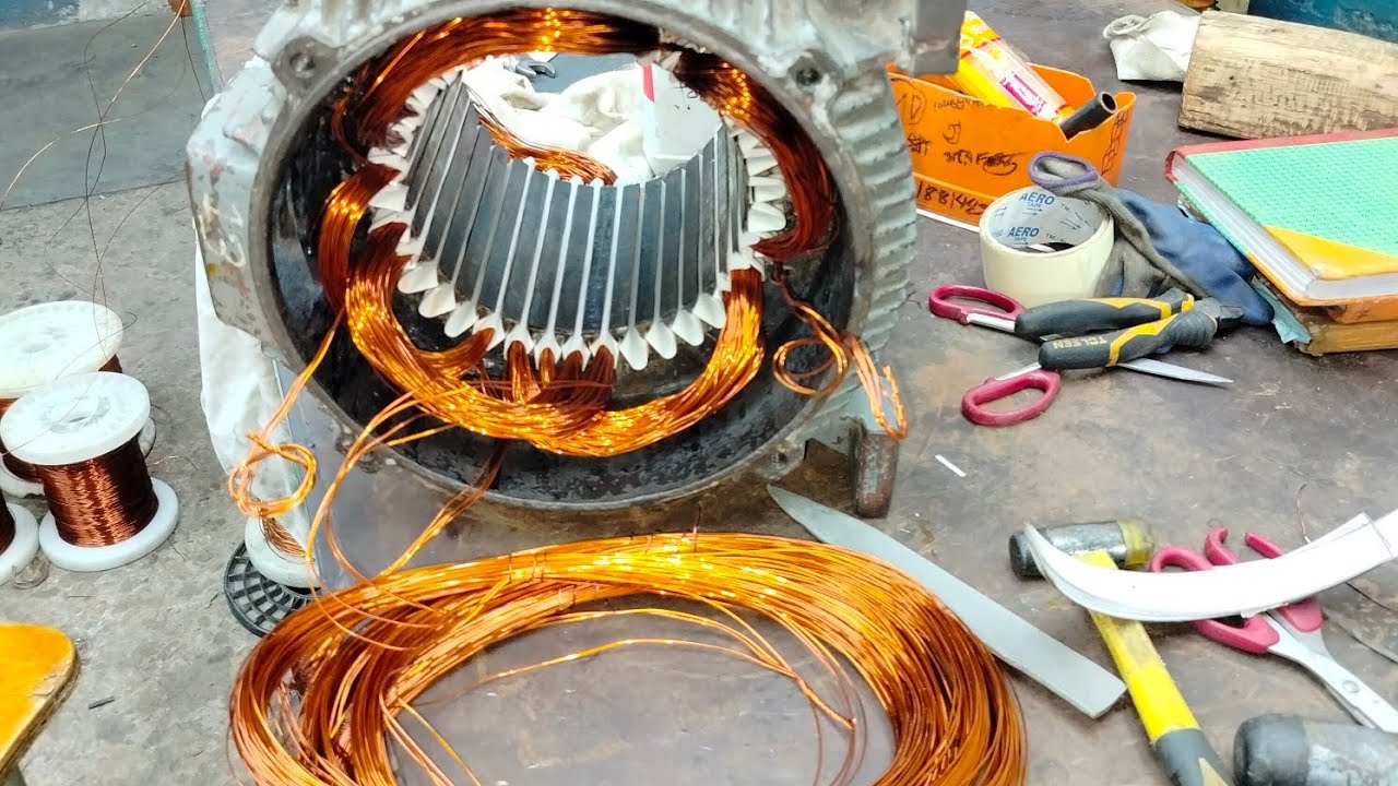 30 hp 22kw.high voltage induction Motor use for compressor this is big ...