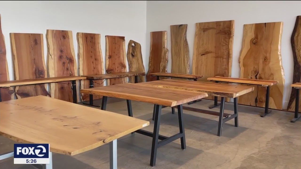 East Bay company repurposing fallen trees to make stunning furniture ...
