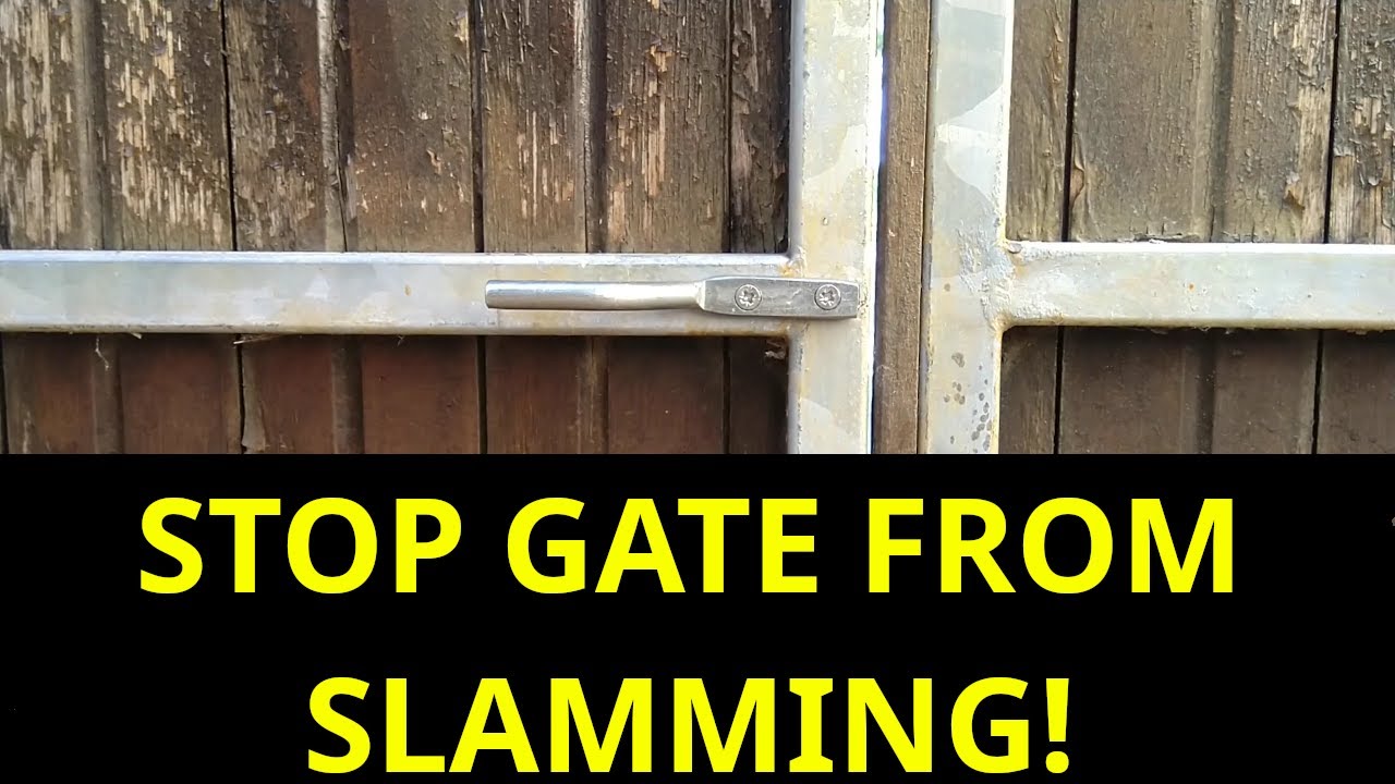 The Wind keeps Slamming my Gate... - YouTube