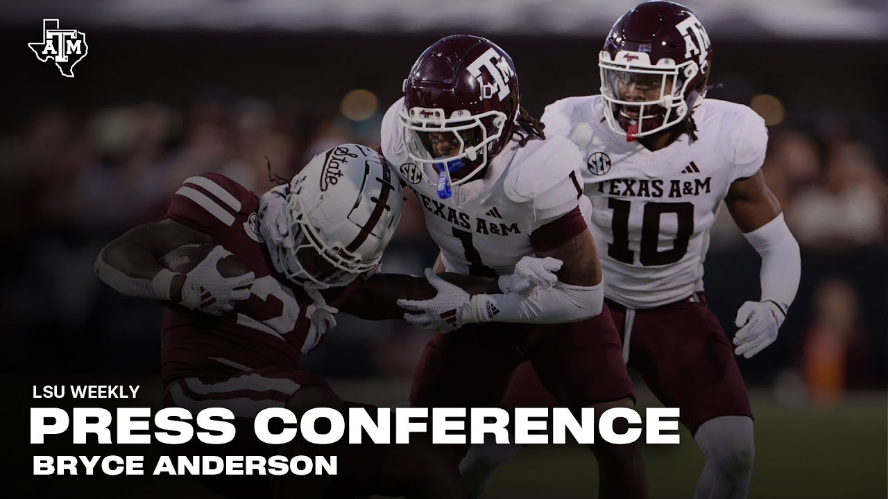 LSU Week Press Conference: Bryce Anderson - YouTube