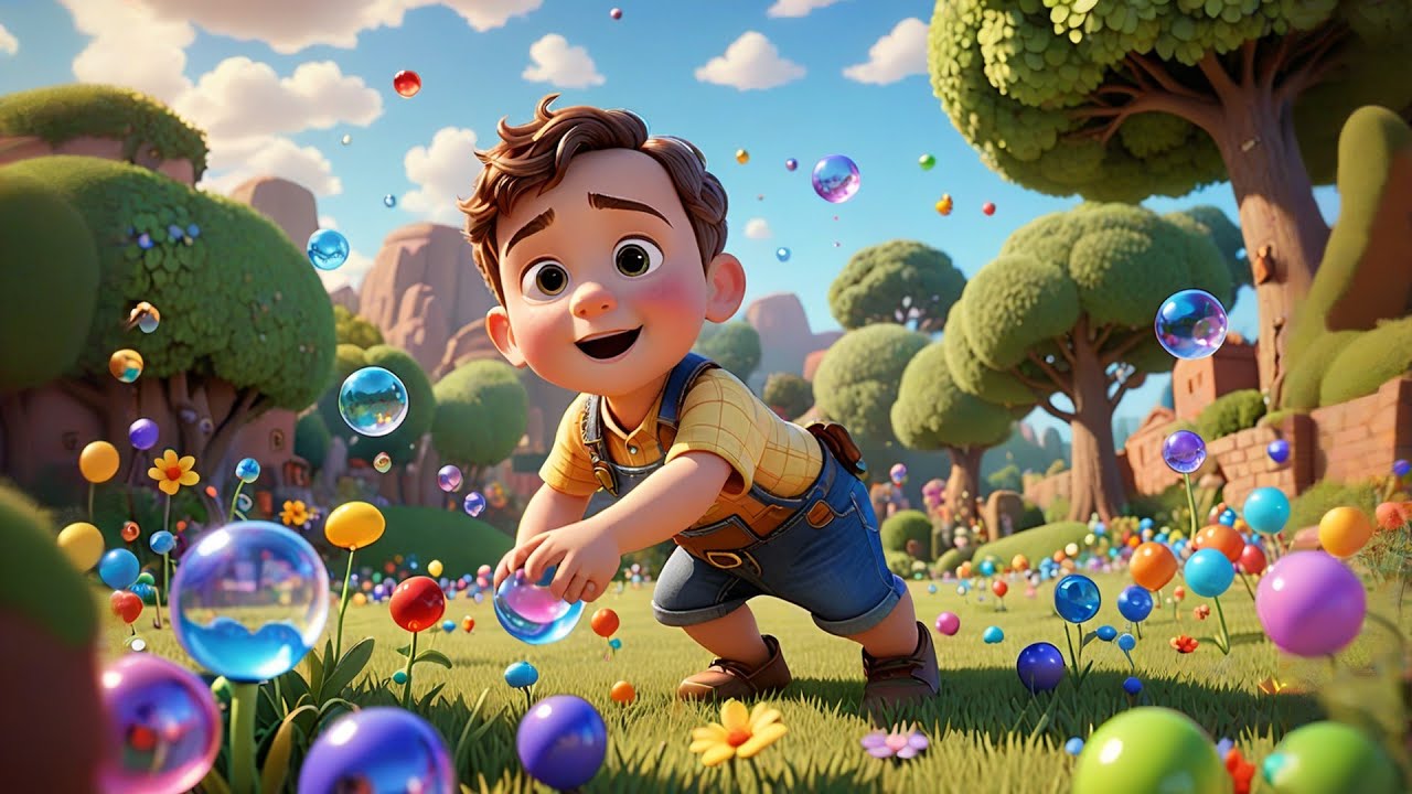 Baby Rio Pops Bubbles | Bubble Song for Kids | Fun Nursery Rhyme with ...