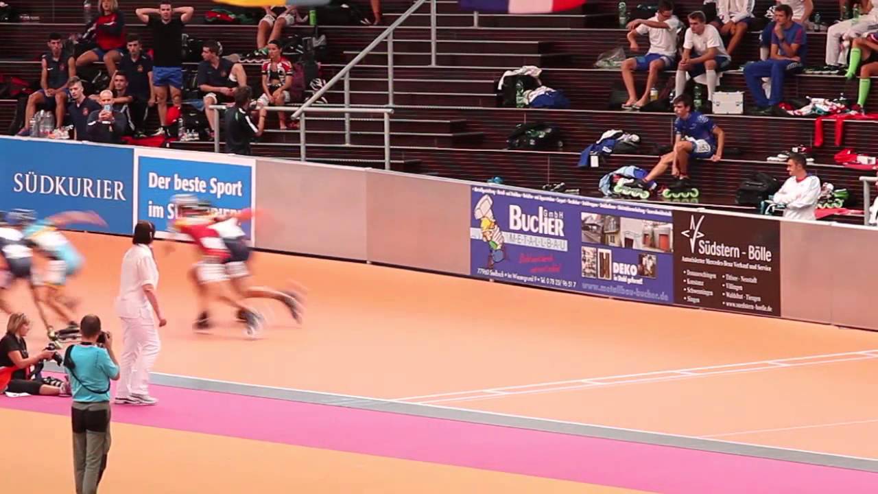 arena geisingen EC Inline Speed Skating 2014 day 2 Senior men 500m ...
